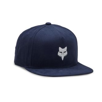 Fox Herren Fox Head Snapback Hat Hut, Mitternacht/Ausflug, einfarbig (Midnight//Getaway Solids), One Size