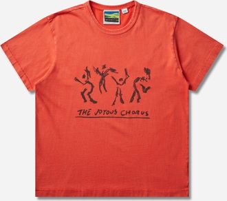 Vans Men s Julian Klincewicz Washed T-Shirt Mandarin Red