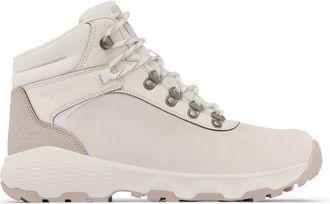 Columbia Newton Wander Wide Damen Trekking- und Wanderstiefel, mittelhoch, Meersalz, Taupe, 36,5 EU