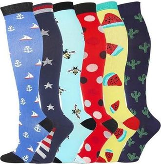 Generic 2024 Chaussettes Hautes Femme Chaude Montantes Tricot De D&eacute;Marrage dhiver Extra Douces Dentelle Transparent/Coton pour Entra&icirc;Nement Sportif Noel Anniv