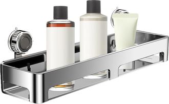 Generic Regale f&uuml;r Badezimmerwand - Saugnapf, Badezimmer-Wandregale, Organizer, ohne Bohren, Aufbewahrung f&uuml;r Zuhause, Seife, Hautpflegeprodukte, Duschgel, K&uuml;