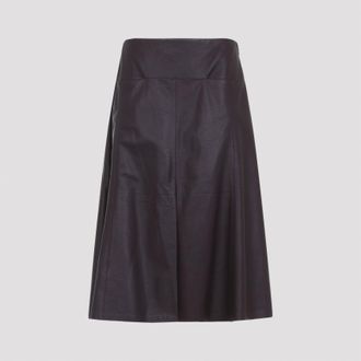 Alaia Slit Midi Skirt