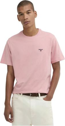 Barbour Homme, Tops, Rose, Taille: XL Essential Sports Tee