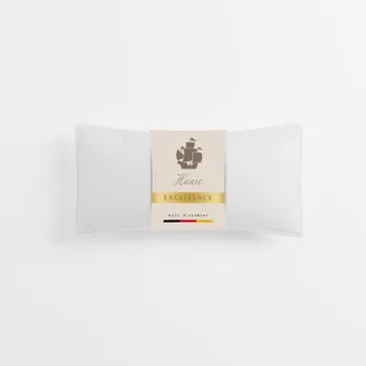 Hanse by Ribeco Premium Kopfkissen 40x80 cm in Luxushotelqualit&auml;t, hochwertiges 1-Kammer-Kissen Klassiker, kuschelige Federn & Daunen f&uuml;r einen weichen und erholsamen