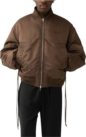 New Amsterdam Surf Association Veste Bombe R&eacute;versible - Homme - Vestes - Brun - Taille: L