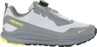Viking Motion Low GTX Boa M Sneaker, Hellgrau/Gelb, 41 EU