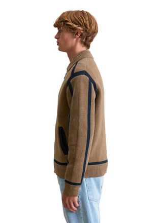 Marc O'Polo Denim Cardigan aus weichem Bio-Baumwoll-Chenille