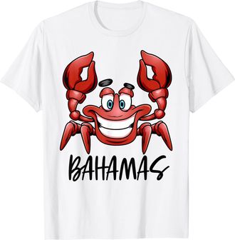 BDAZ Bahamas Beach Familienurlaub Kreuzfahrt Gruppenreise Krabbe T-Shirt
