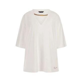 Marciano Chrissy VN mit Kette - - Tops - Damen - Wei&szlig; - L