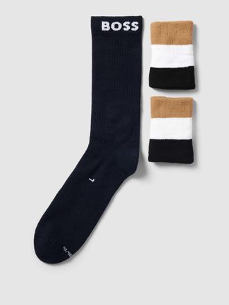 HUGO BOSS Socken und Schwei&szlig;b&auml;nder im Set