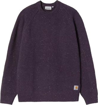 Carhartt Work in Progress Homme, Pulls, Violet, Taille: S Pull Anglistic