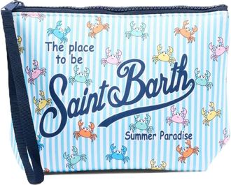 MC2 Saint Barth Femme, Sacs, Bleu, Taille: ONE Size Aline Clutch Bag