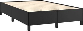 vidaXL Cadre de lit sans matelas noir 120x190 cm similicuir Vidaxl