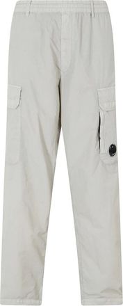 C.P. Company C.p. Company, Homme, Pantalons, Gris, Taille: S Flatt Nylon Loose Cargo Lens Pants