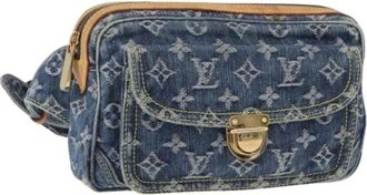 Louis Vuitton Pre-owned Toile sacs-bandouliere - Femme - Pre-owned - Bleu - Taille: ONE Size