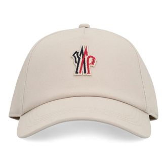 Moncler Femme, Accessoires, Beige, Taille: ONE Size Logo Baseball Cap