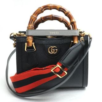 Gucci Pre-owned Leder gucci-taschen - - Pre-owned - Damen - Schwarzk - ONE SIZE