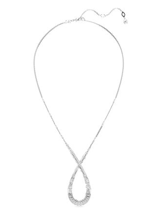 Swarovski Halskette mit Kristallen - Silber