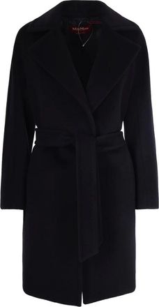 Max Mara Femme, Manteaux, Noir, Taille: 36 FR Scire Coat