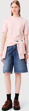 Maje Strass-pullover - Rosa - Maje