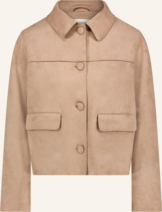 Cartoon Cartoon Kastenjacke In Lederoptik braun
