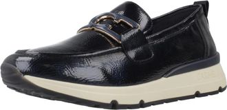 Carmela Femme, Chaussures, Bleu, Taille: 38 EU Mocassins élégants pour Femmes