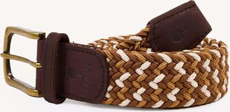 Faguo Ceinture camel & écru - CLASSIC BELT