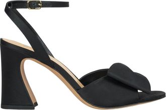 Estro & Luminara Femme, Chaussures, Noir, Taille: 38 EU Sandales &agrave; talons carr&eacute;s