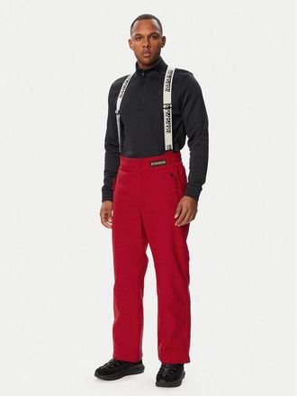Napapijri Skihose Colbeck Next NP0A8B3E Dunkelrot Loose Fit