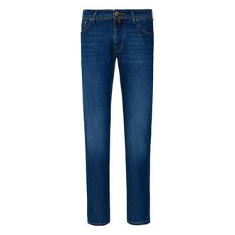 Jacob Cohen Slim Fit Bard Jeans Made in Italy - - Jeans - Herren - Blau - W35