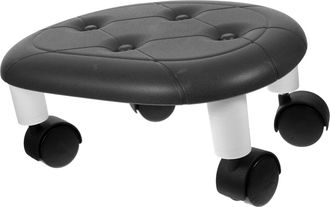 Garneck Multifunktionaler Mini-hocker Mit Drehbaren Geräuschlosen Robuster Kunststoffkonstruktion Tragbar Und Flexibel Für Haushalt Spa Büro Und Badezimmer Ge