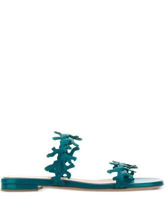 Gianvito Rossi Ocean Sandalen - Gr&uuml;n