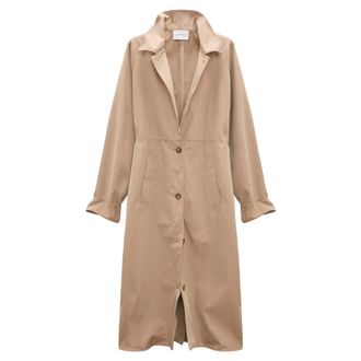 Dorothee Schumacher Luxury Layer Coat - - Coats - Damen - Beige - L