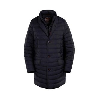 Moorer Homme, Manteaux, Bleu, Taille: S Manteau matelass&eacute;