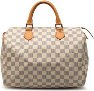 Louis Vuitton Pre-owned Speedy 30 - Femme - Pre-owned - Blanc - Taille: ONE Size