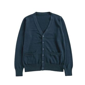 Generic Femmes Col V Solide Tricot Top Cardigan Mode Cardigan Printemps Fin Manches Longues Slim Vestes, bleu royal, Taille M