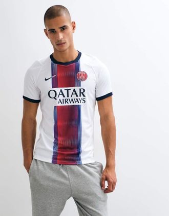 NIKE SPORTWEAR PSG maillot ext&eacute;rieur Stadium blanc