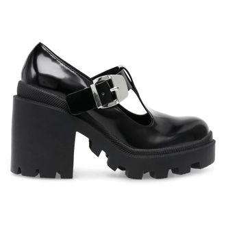 Steve Madden Femme, Chaussures, Noir, Taille: 38 EU Sandale Compens&eacute;e Artisan