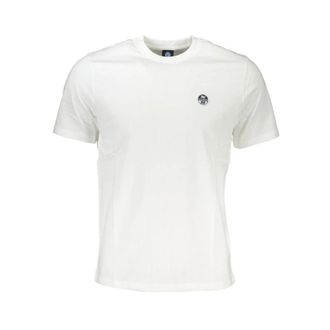 North Sails Kurzarm T-Shirt aus Baumwolle mit Logo - - Tops - Herren - Wei&szlig; - 3XL