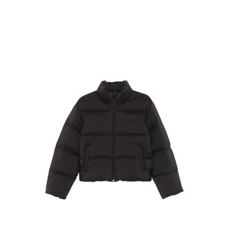 Alexander Wang Cropped Channel Puffer Jacket