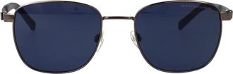 Tommy Hilfiger Homme, Accessoires, Gris, Taille: 53 MM Lunettes de soleil &eacute;l&eacute;gantes TH 2138/S