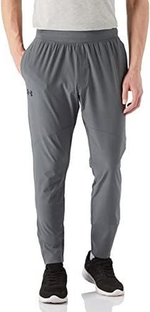 Under Armour Stretch Woven Tapered Pants Pantalon, Pitch Gray, 17 Homme