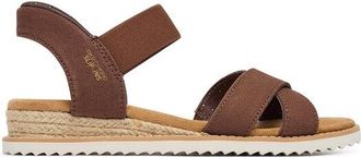 Skechers Sandalen BOBS Desert Kiss - Golden Lily 114418/CHOC Braun