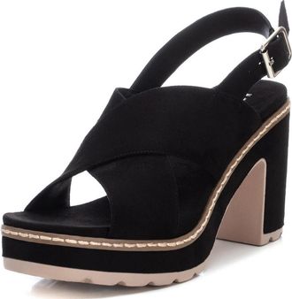 Refresh Sandalen 171560 schwarz -H&ouml;he Absatz 8cm