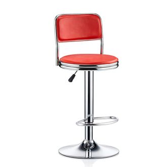 Generic Barhocker, Tresenst&uuml;hle, verstellbare Drehhocker, Barst&uuml;hle mit PU-Lederbezug