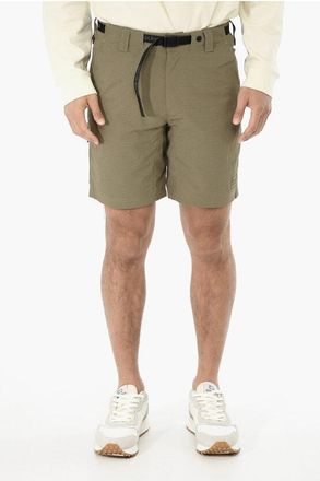 Woolrich Solid-Color Shorts TREK COOL with Industrial Belt size M