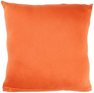 Biberna 0077144 Kopfkissenbezug Feinjersey, gek&auml;mmte Baumwolle, superweich 2x 40x40 cm, bernstein