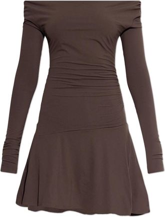 Bond-Eye Femme, Robes, Brun, Taille: 40/42 FR Nixi Long Sleeve Mini Dress