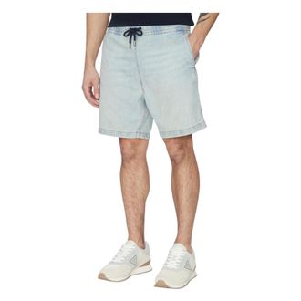 Guess Homme, Shorts, Bleu, Taille: W33 Denim Jogger Shorts
