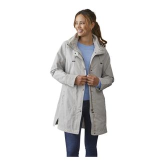Junge Comfort Fit Offwhite Jacke mit Kapuze - - Coats - Damen - Wei&szlig; - L